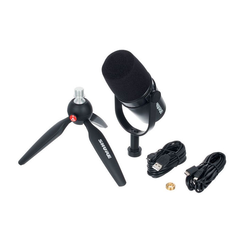 قیمت خرید و فروش میکروفون یو اس بی شور Shure MV7 Podcast Kit